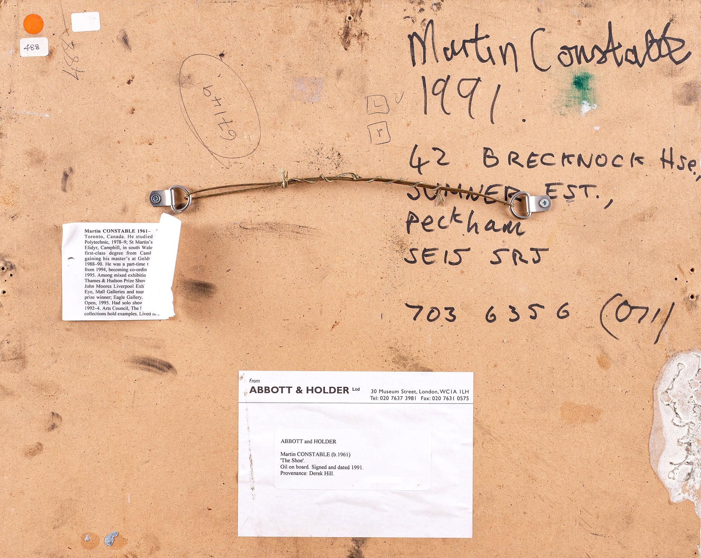 Constable, Martin (born 1961) – ‘The Shoe’. | ABBOTT and HOLDER