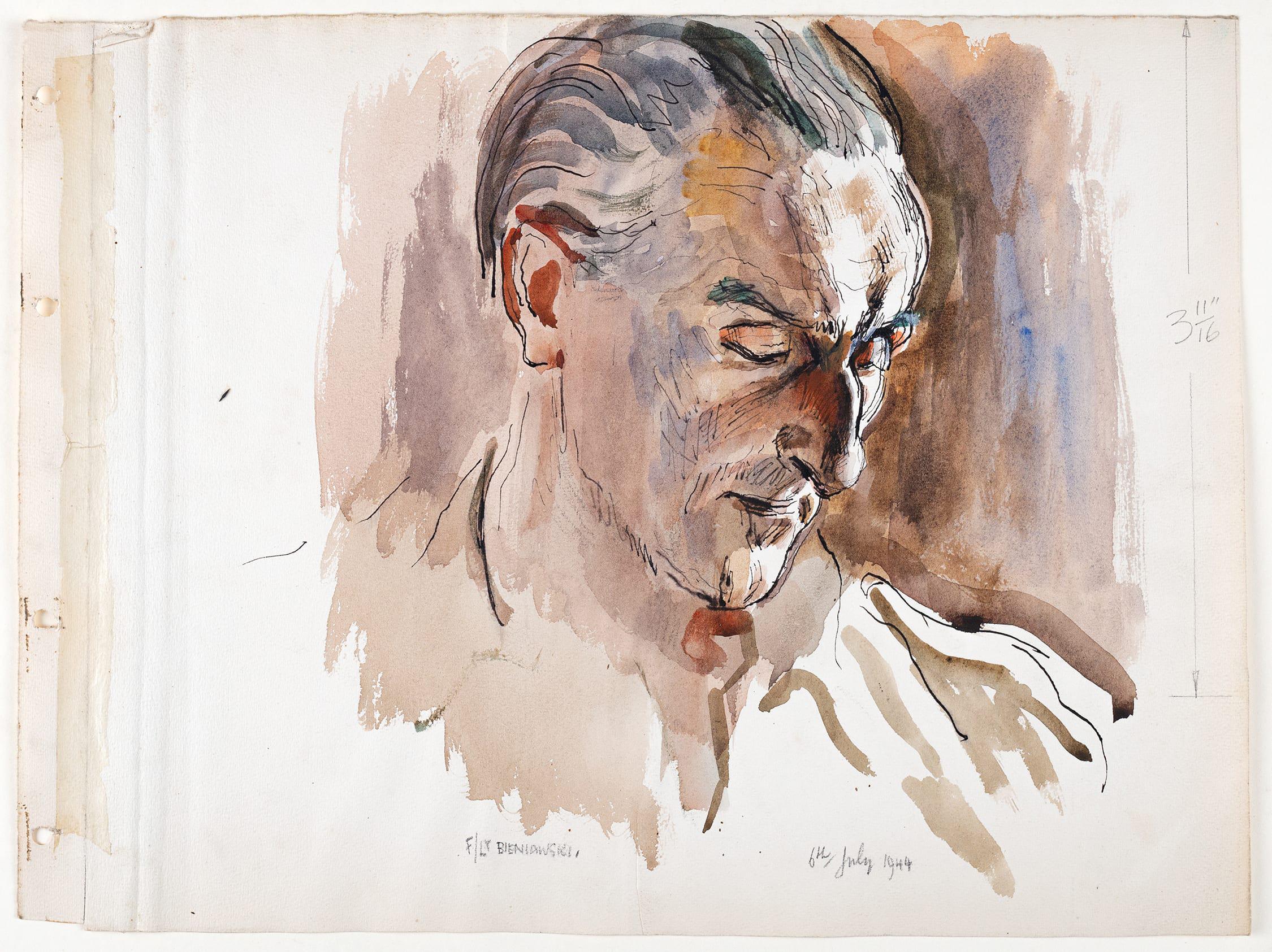 Brookshaw, Percy Drake (1907 – 1993) – P.49: ‘F/Lt Bieniawski ...