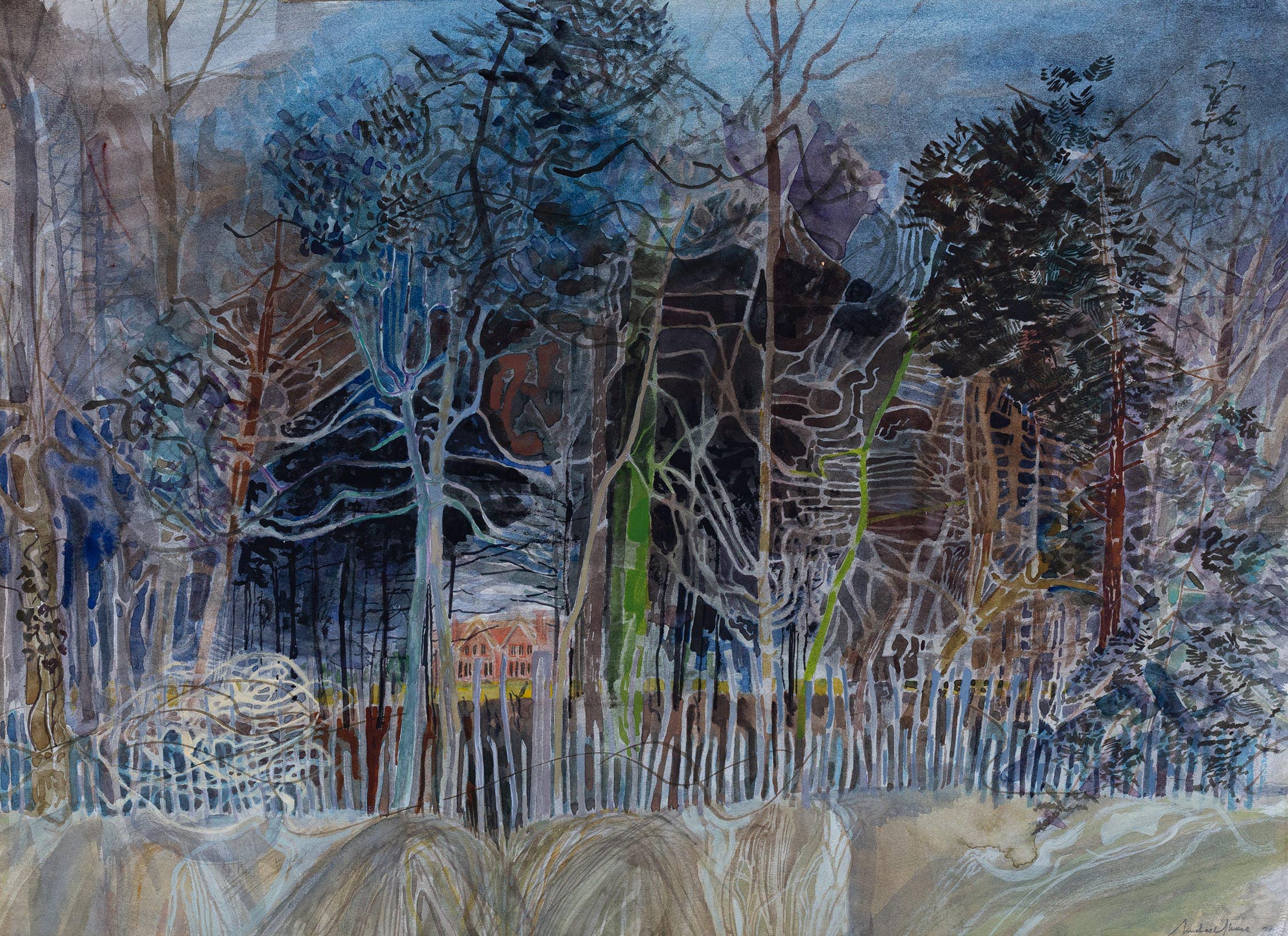 Chase, Michael (1915 – 2001) – Edge of the Wood | ABBOTT and HOLDER