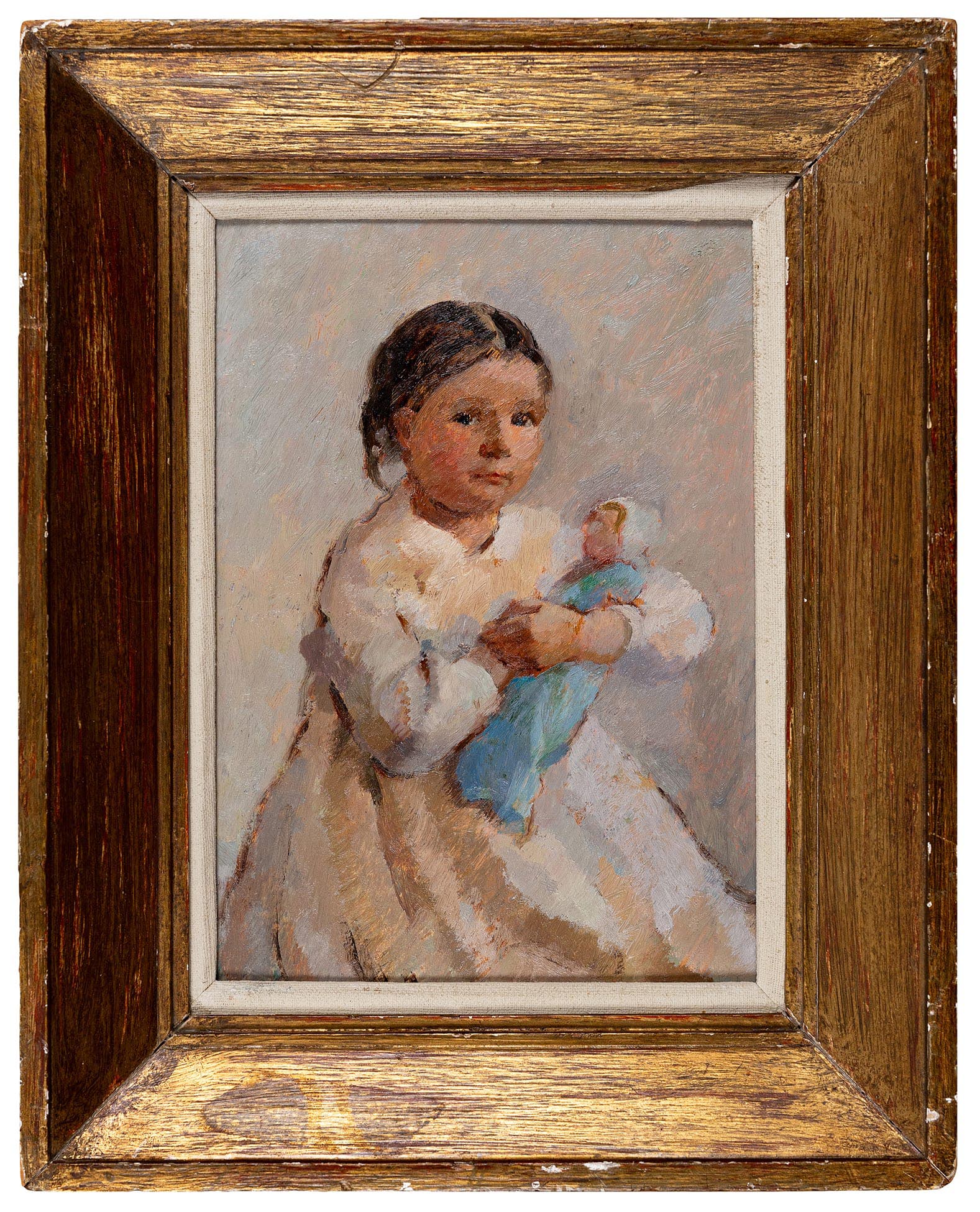 MacKenzie-Smith (Twentieth-Century), Barbara – ‘Girl with Doll ...