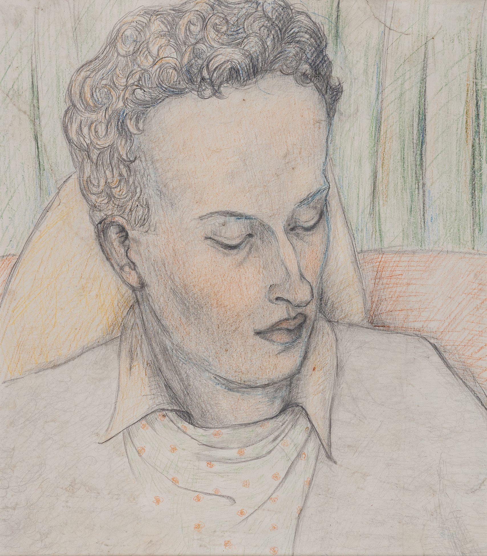 Adeney, Noel (1890 – 1978) – Portrait of Denton Welch. | ABBOTT and HOLDER
