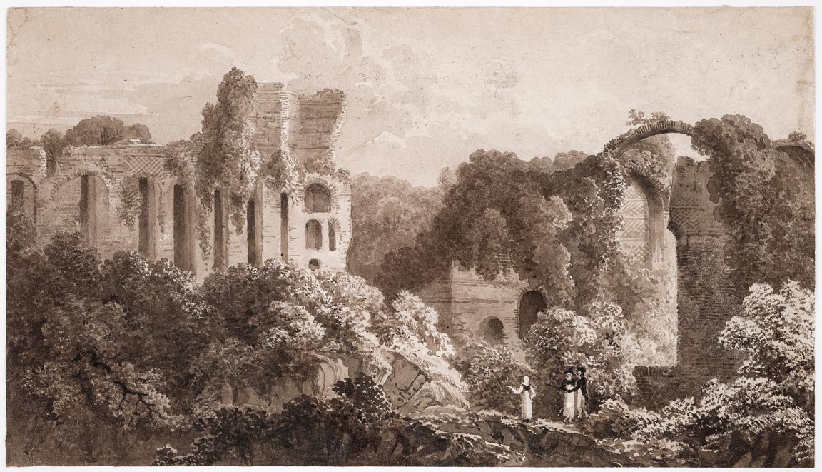Batty, Elizabeth Frances (1791 – 1875) – 26. ‘Remains of Hadrian’s ...