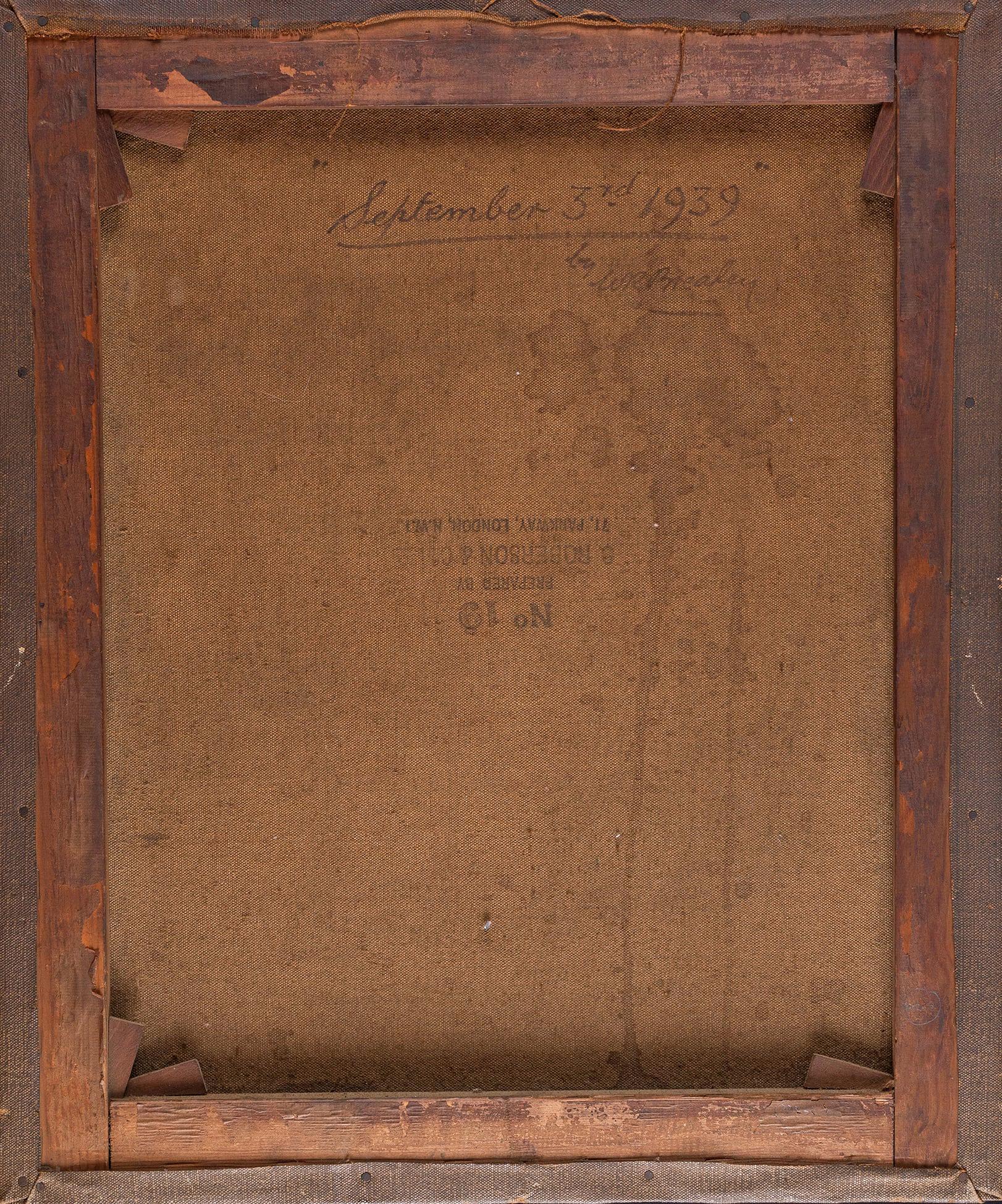 Brealey, William Ramsden (1889 – 1949) – ‘September 3rd 1939’, an ARP ...