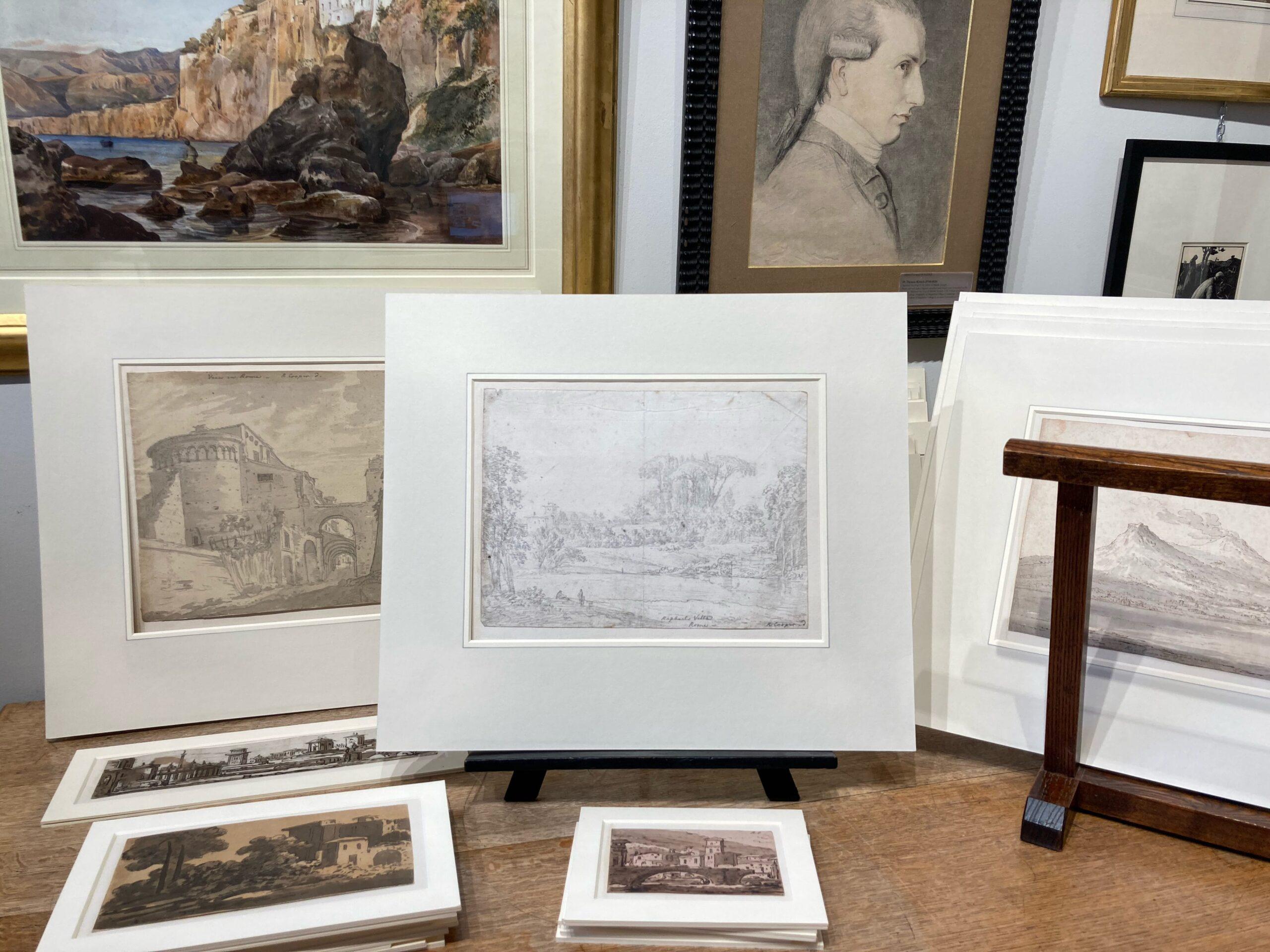 Cooper Jnr, Richard (1740 – 1822) – ‘Raphael’s Villa / Rome’. | ABBOTT ...