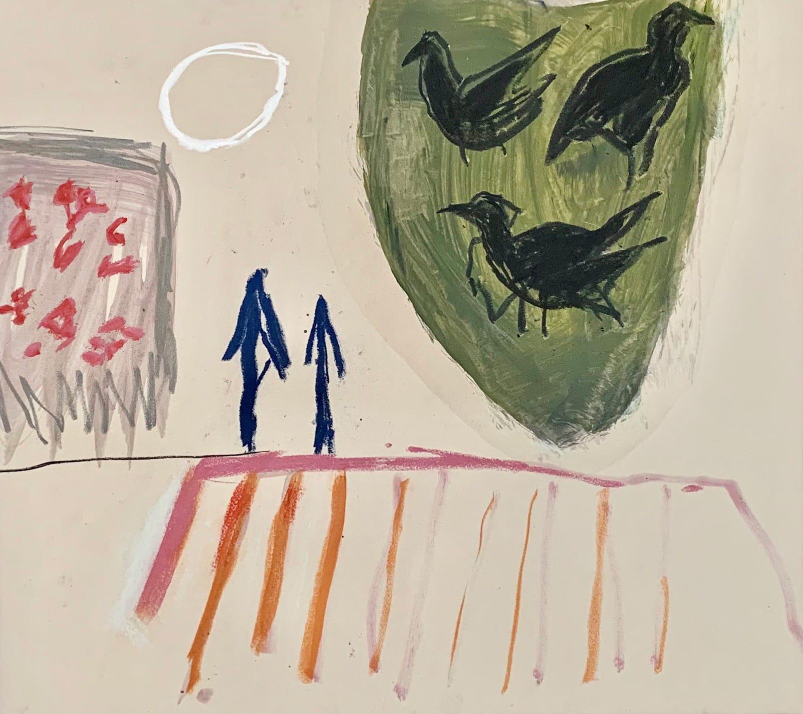 Stilwell (Contemporary), Peter – Corvid Mask and Ploughed Field (No.2). | ABBOTT and HOLDER