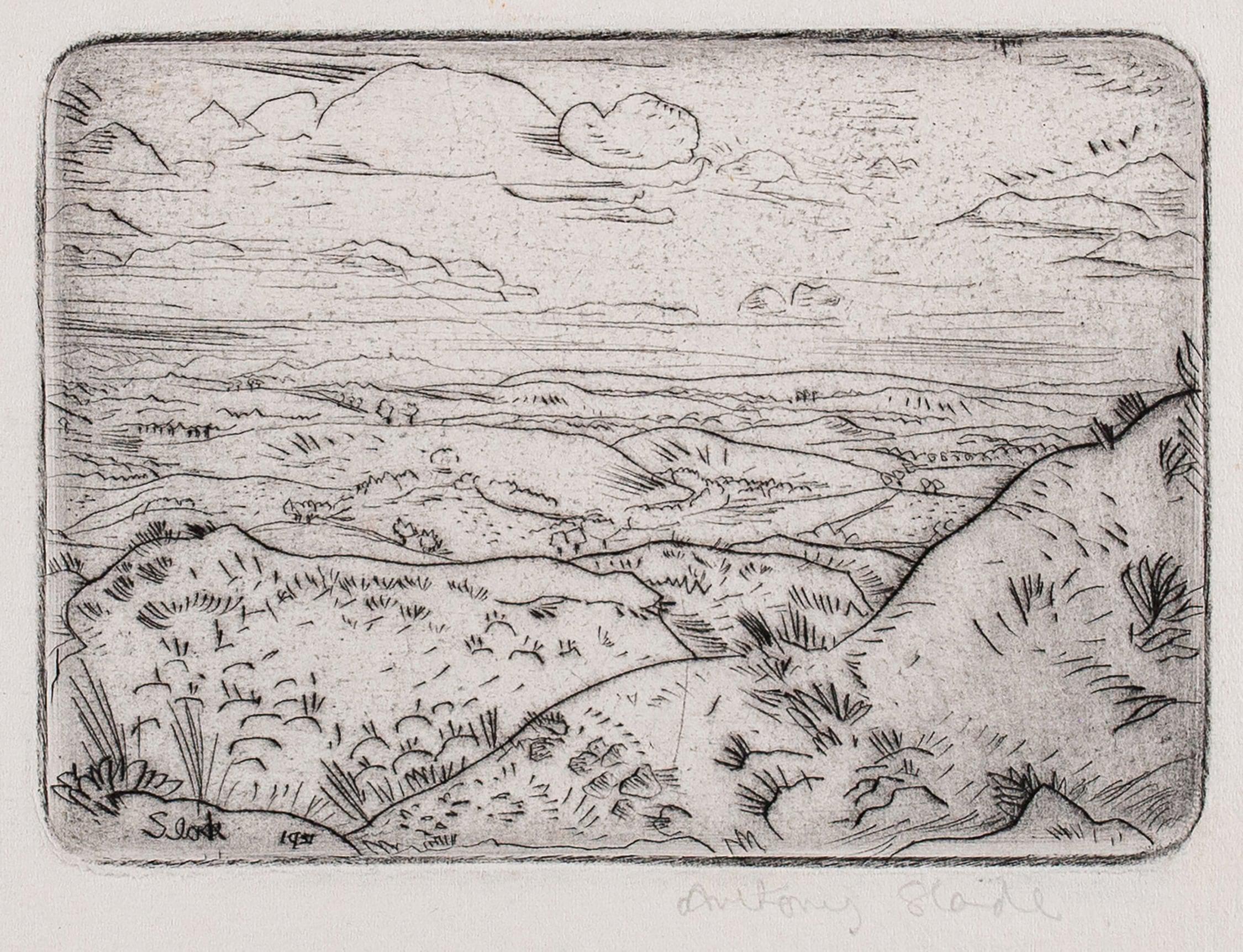 Slade (1908-1941), Anthony – ‘Landscape towards Surrey’. | ABBOTT and ...