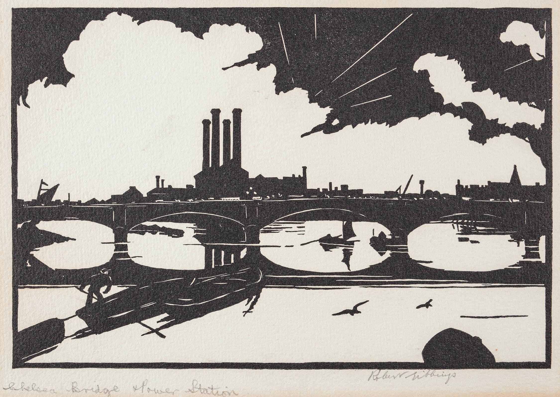 Gibbings, Robert (1889 – 1958) – London Bridges (EB 22, 23, 24, 25 ...