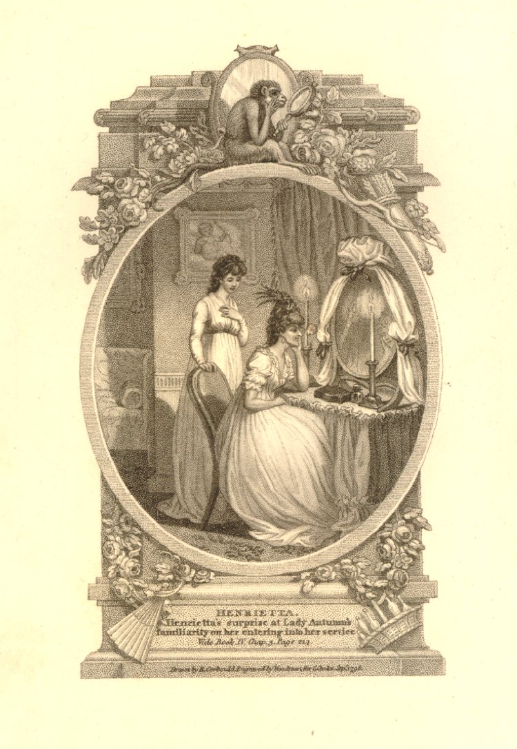 CORBOULD Richard (1757-1831) – Cartouche for an illustration to Book IV ...
