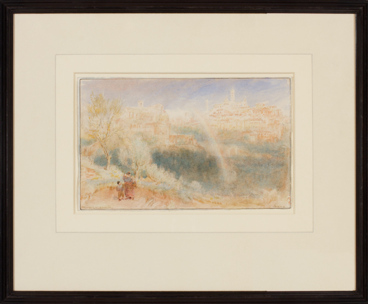 GOODWIN Albert R.W.S. (1845-1932) – ‘Siena – the Rainbow’. | ABBOTT and ...