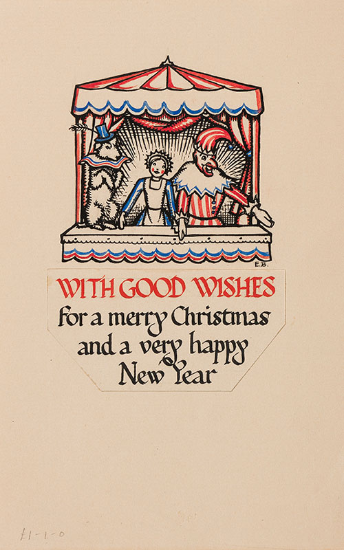 BUTCHER Enid Constance (1902-1991) – Punch and Judy. | ABBOTT and HOLDER