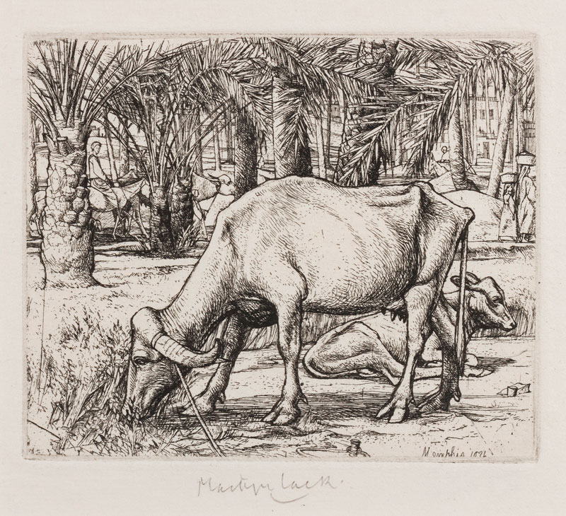 LACK Henry Martyn R.E. (1909-1979) – ‘Memphis’, Egypt. | ABBOTT and HOLDER