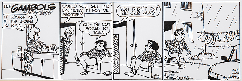 APPLEBY Barry (1909-1995) – The Gambols – ‘It looks as if it’s going to ...