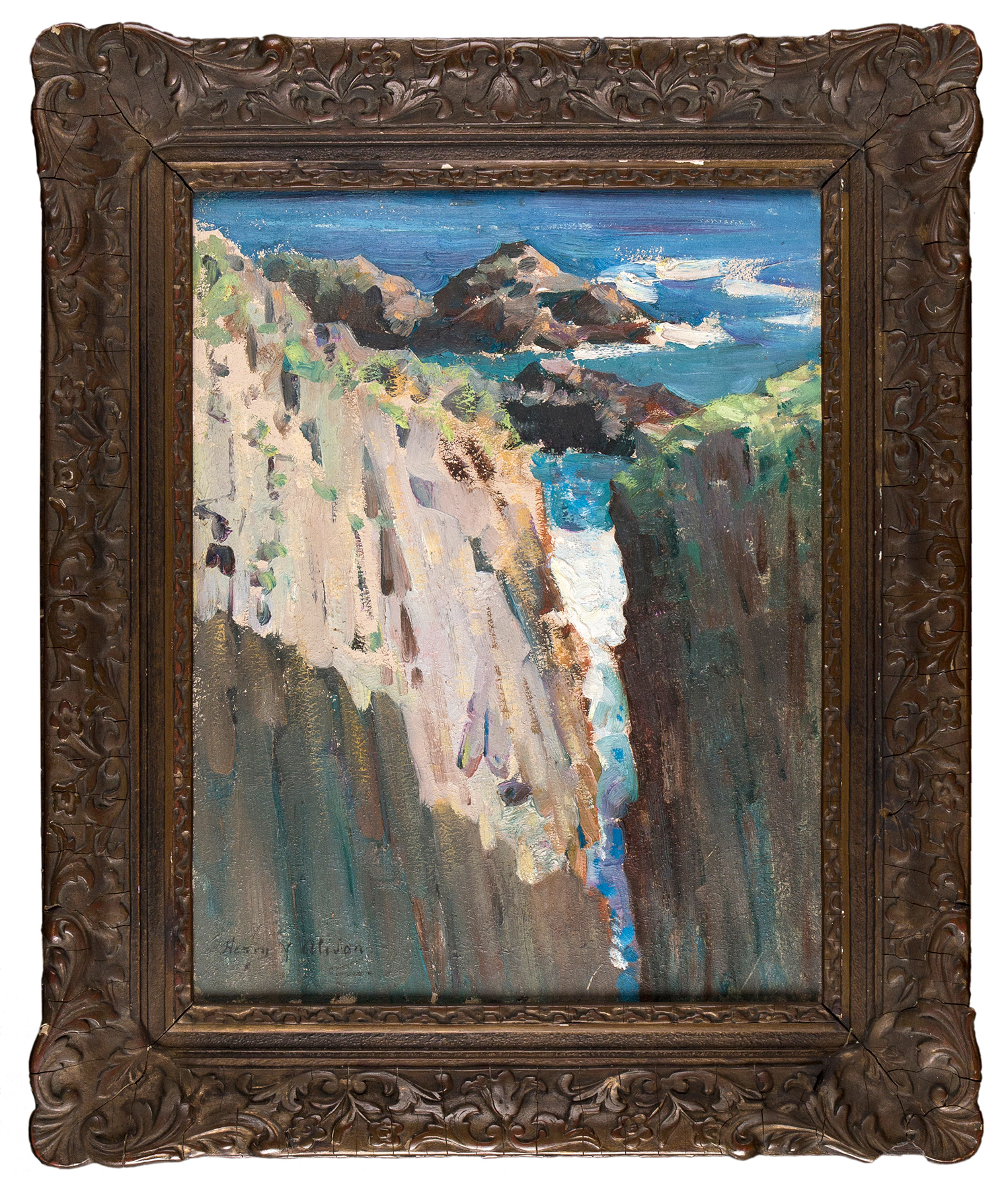 ALISON Henry Young (1889-1972) – On the Scottish coast. | ABBOTT and HOLDER
