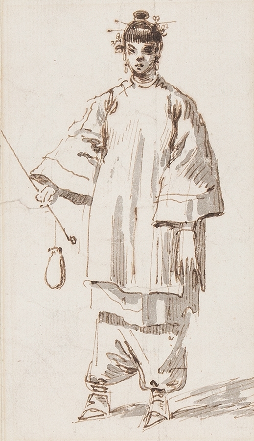 ALEXANDER William (1767-1816) – Chinese woman with her pipe. | ABBOTT ...