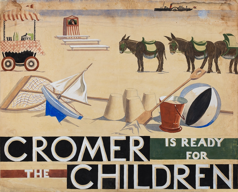 ADSHEAD Mary (1904-1995) – ‘Cromer is ready for the children’. | ABBOTT ...