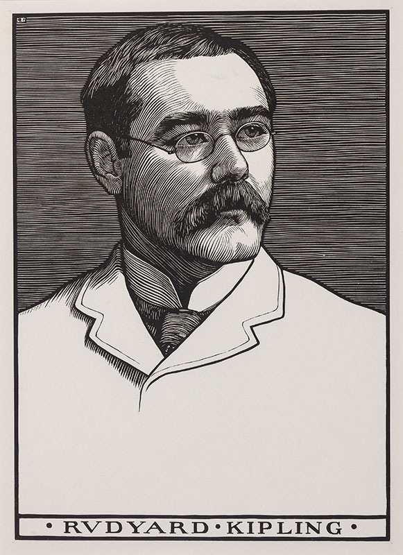 BRYDEN Robert (1865-1939) – ‘Rudyard Kipling’. | ABBOTT and HOLDER