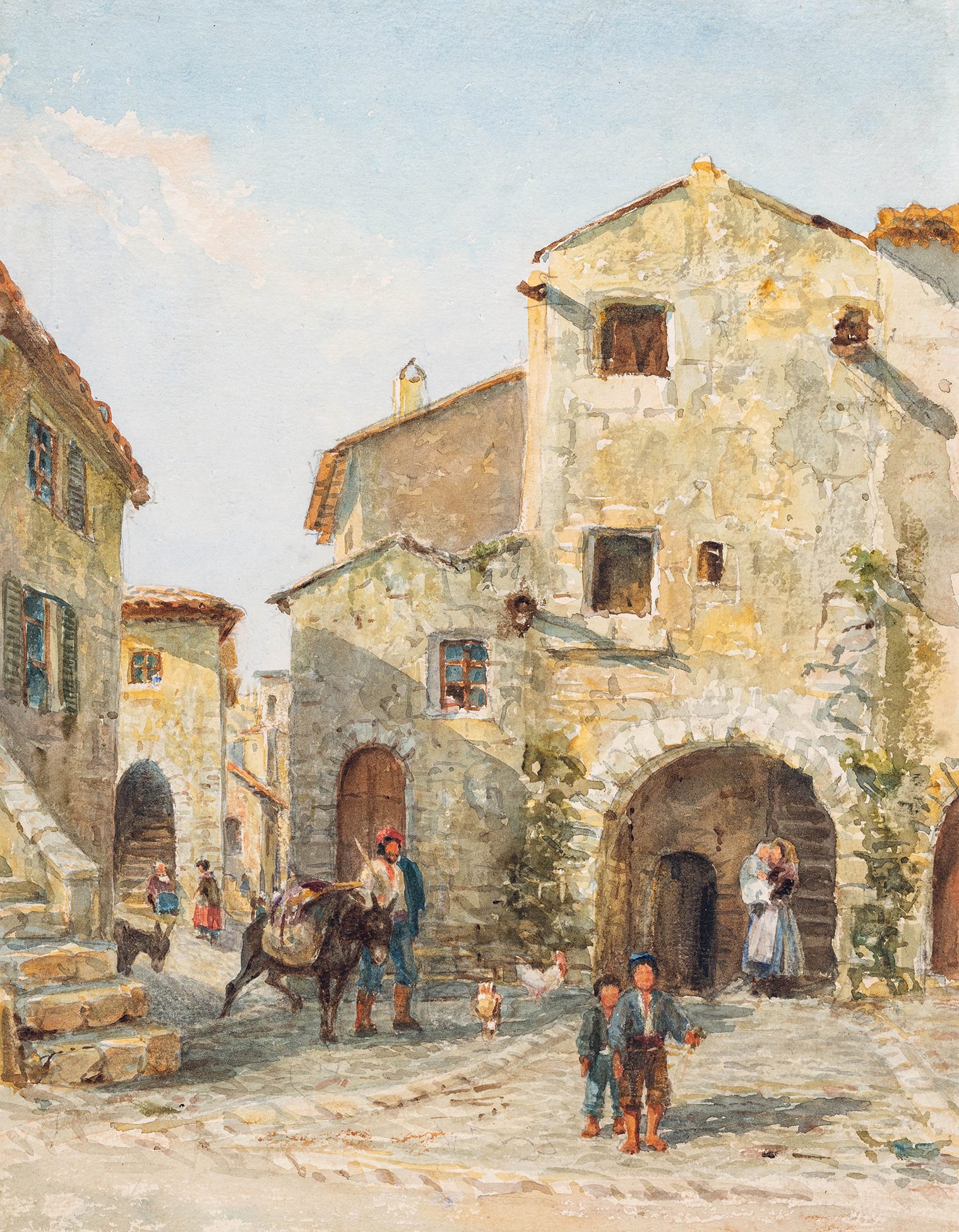 BLAKE Frances (1804-1879) – ‘Turbia’. | ABBOTT and HOLDER