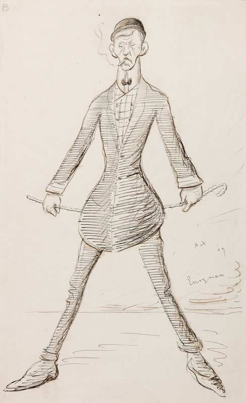 BEERBOHM Sir Max N.E.A.C (1872-1956) – ‘Everyman’. | ABBOTT and HOLDER