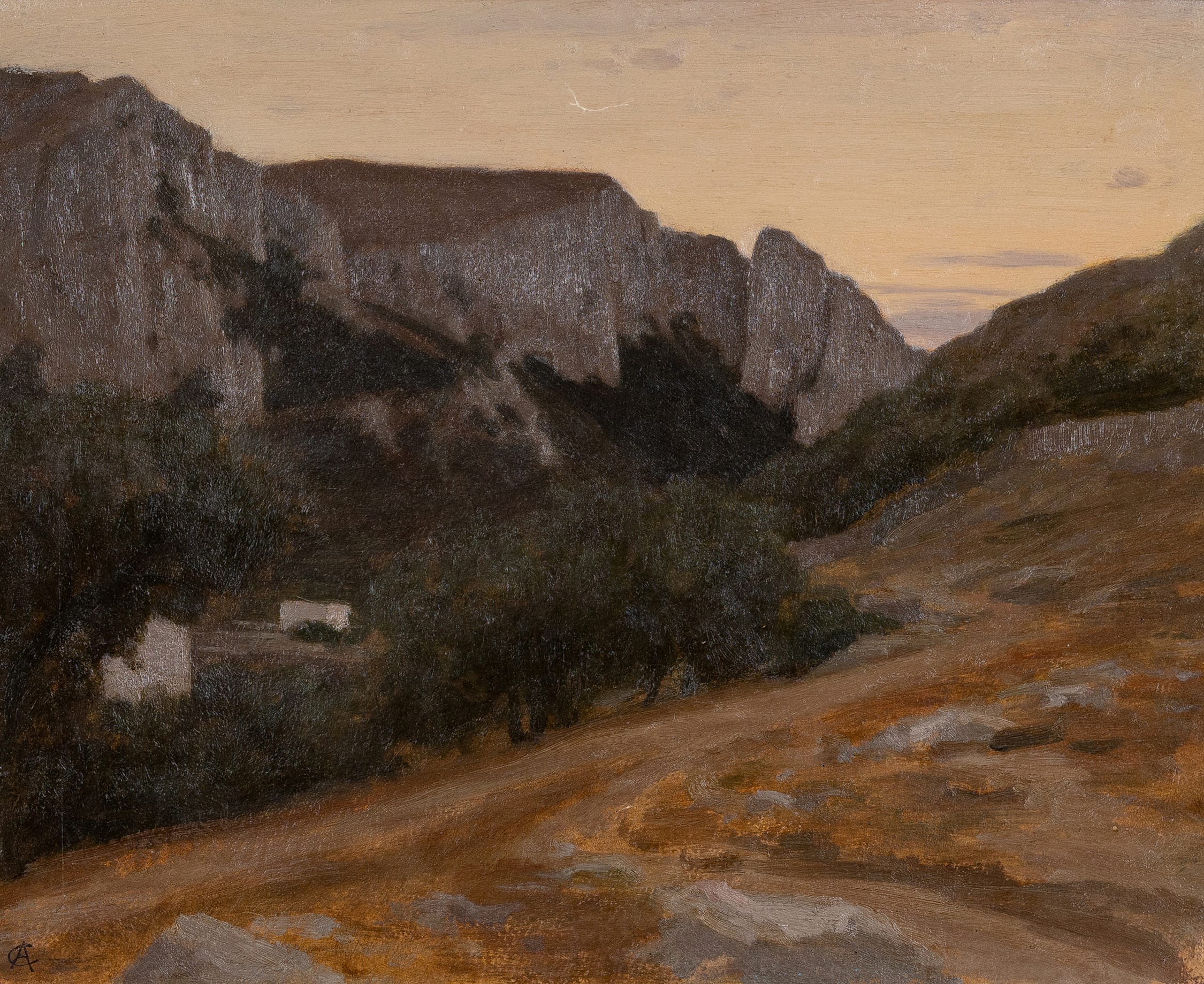 CURZON Alfred de (1820-1895) – ‘Capri’. | ABBOTT and HOLDER