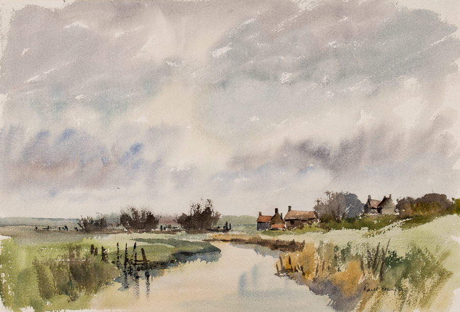 CRAMPTON Ronald (1905-1985) – Norfolk landscape. | ABBOTT and HOLDER
