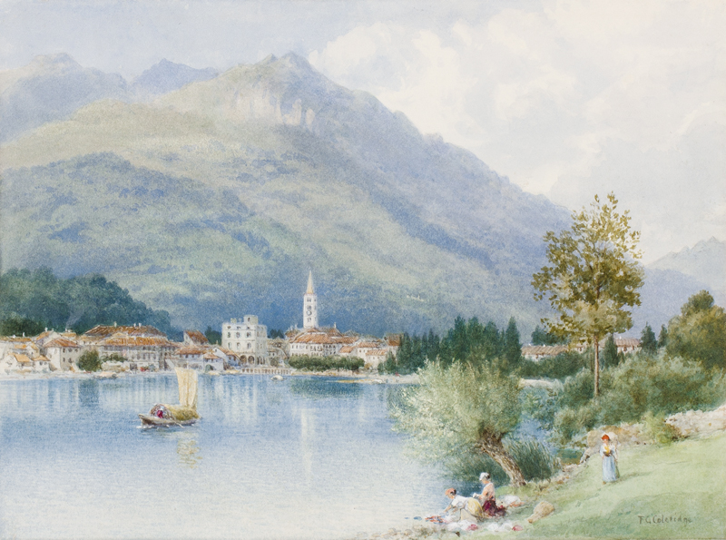 COLERIDGE Frederick George (Exh: 1866-1925) – Italy. | ABBOTT and HOLDER