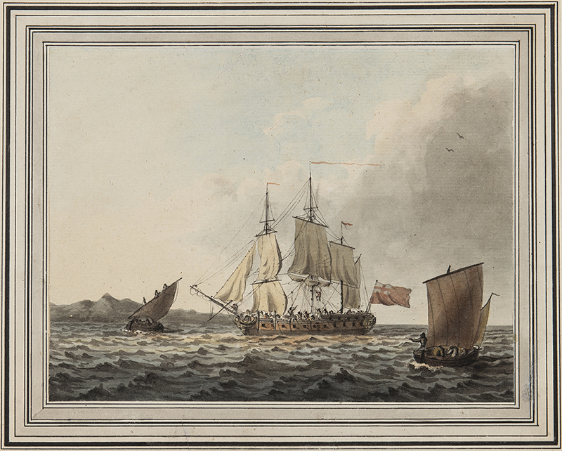 CLEVELEY Robert (1747-1809) – Luffing Up. | ABBOTT and HOLDER