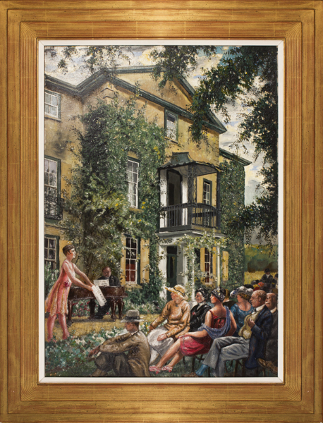 CHARLTON George N.E.A.C. (1899-1979) – ‘A County Concert’. | ABBOTT and ...