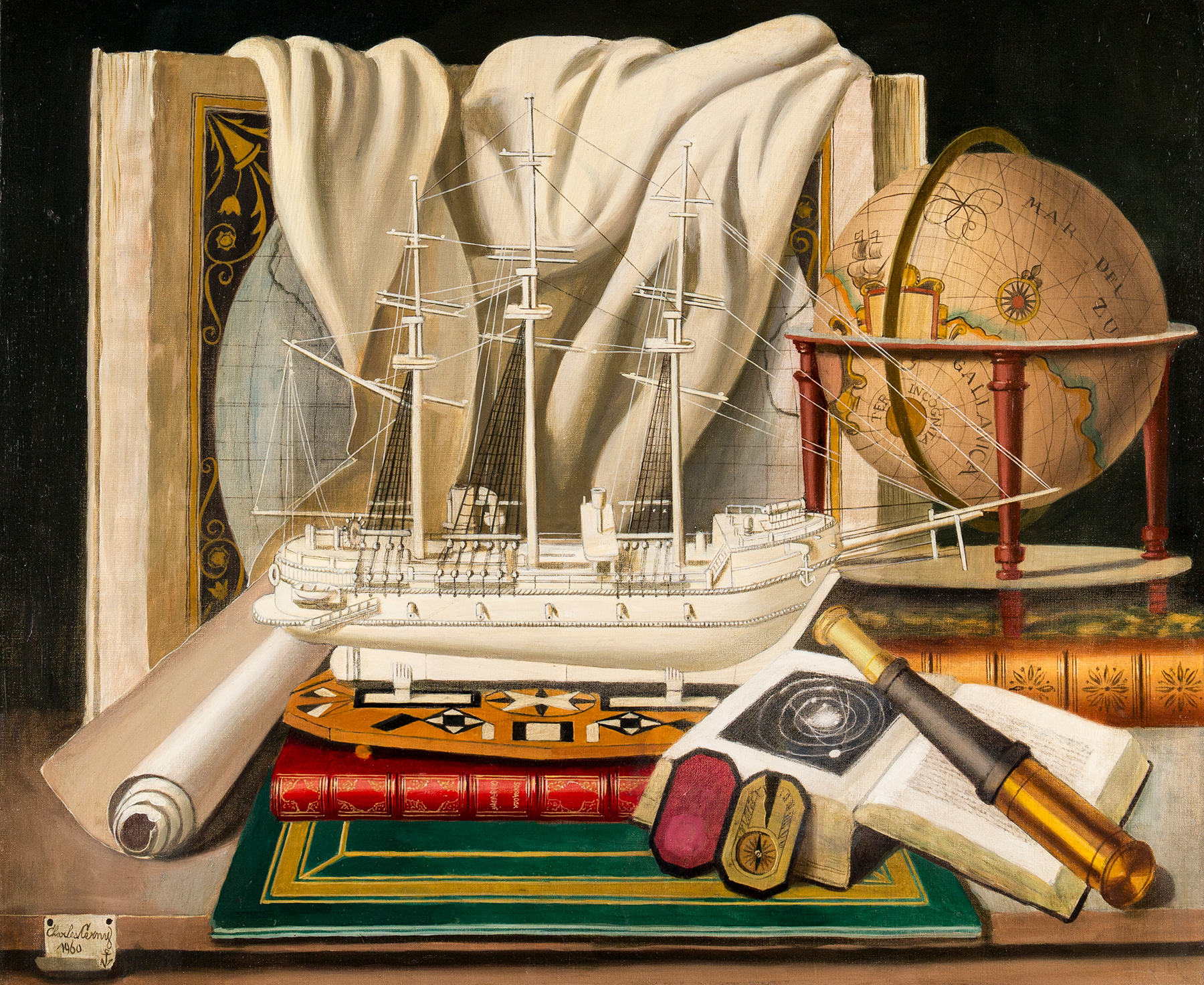 CERNY Karel (Charles) (1892-1965) – Trompe l’oeil. | ABBOTT and HOLDER