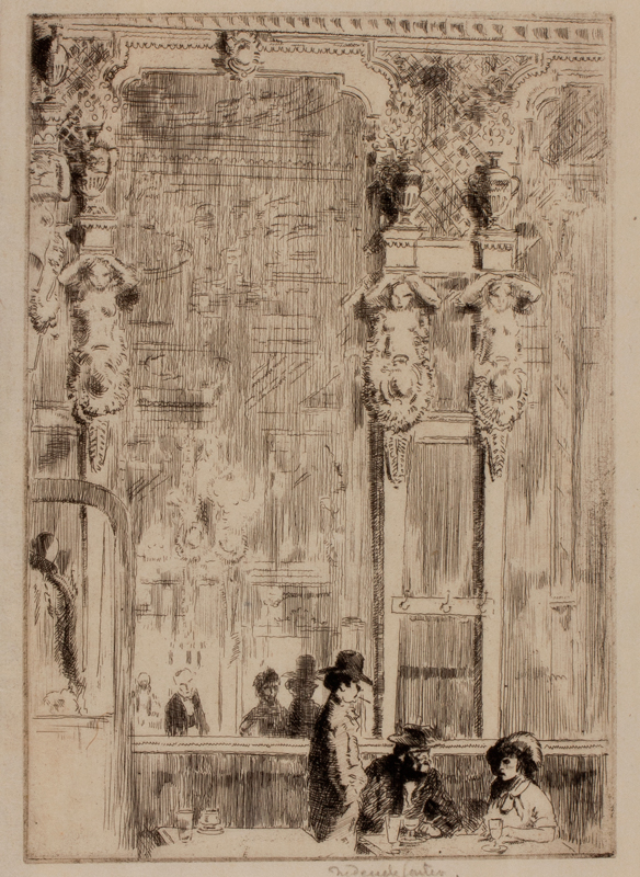 CARTER Frederick (1883-1967) – ‘Café Royal’. | ABBOTT and HOLDER