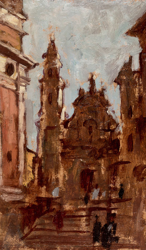 DUNSTAN Bernard R.A. (b.1920) – ‘Mentone’. | ABBOTT and HOLDER