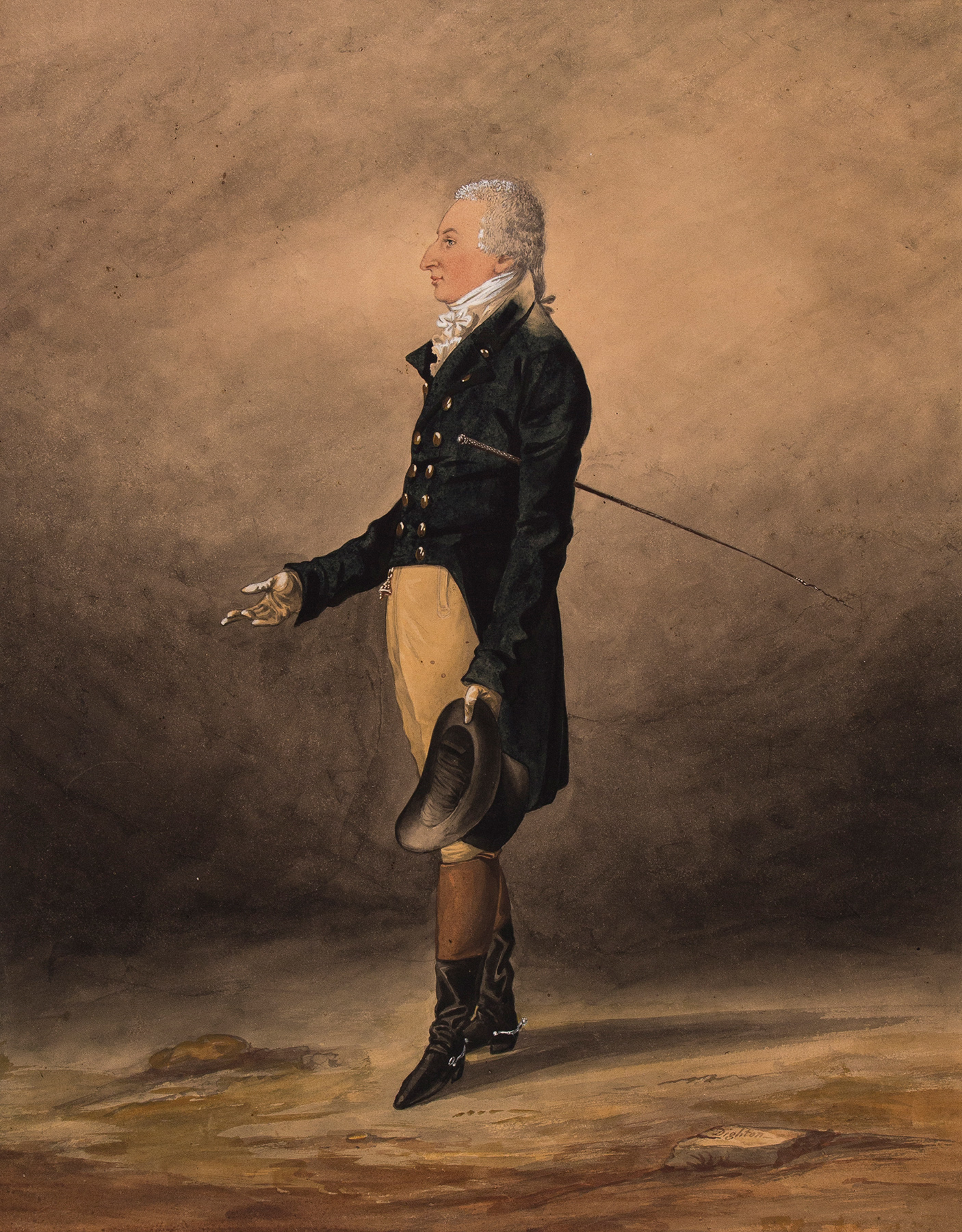 DIGHTON Robert (1752-1814) – ‘Dr Barrett of Brighton’. | ABBOTT and HOLDER
