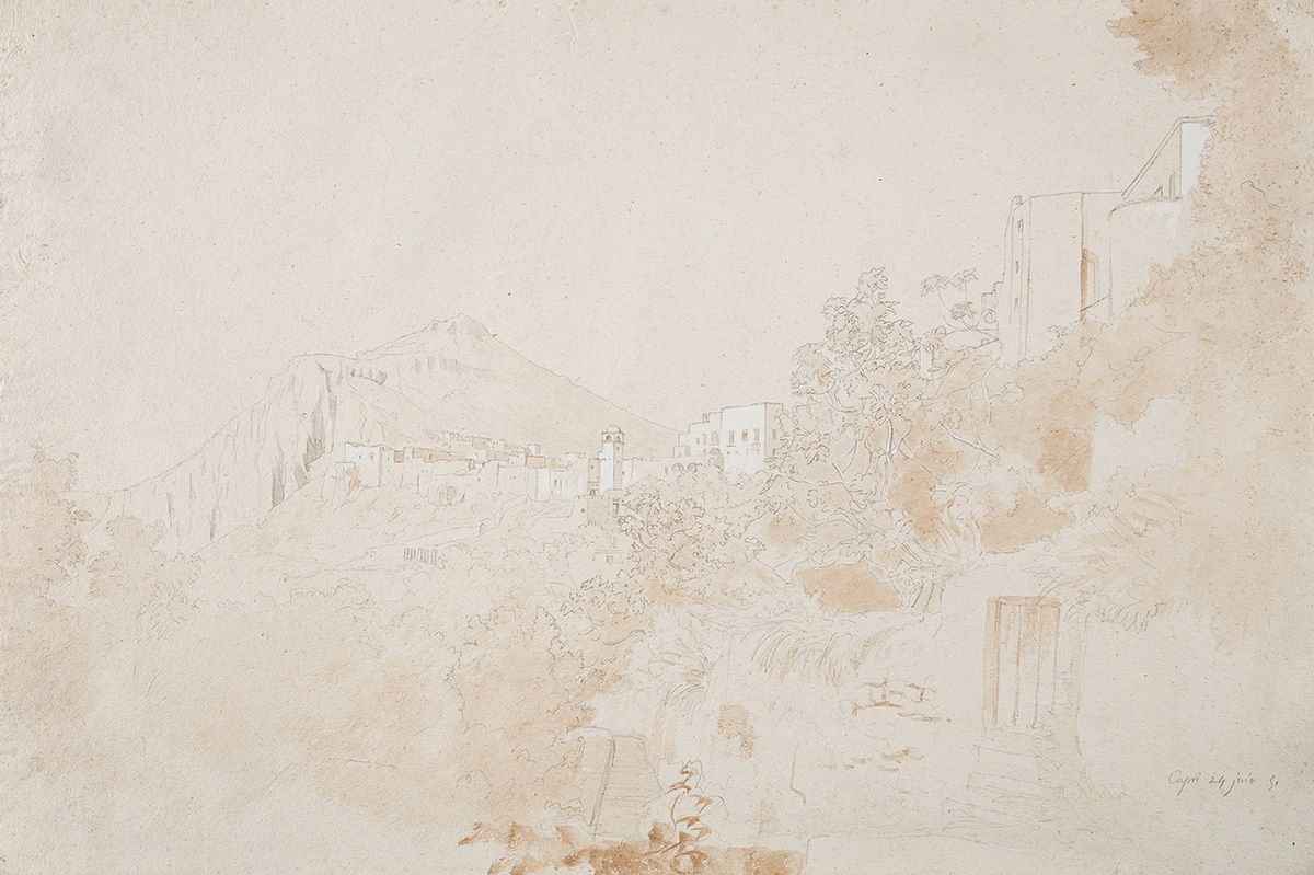 DE CURZON Alfred (1820-1895) – ‘Capri’. | ABBOTT and HOLDER