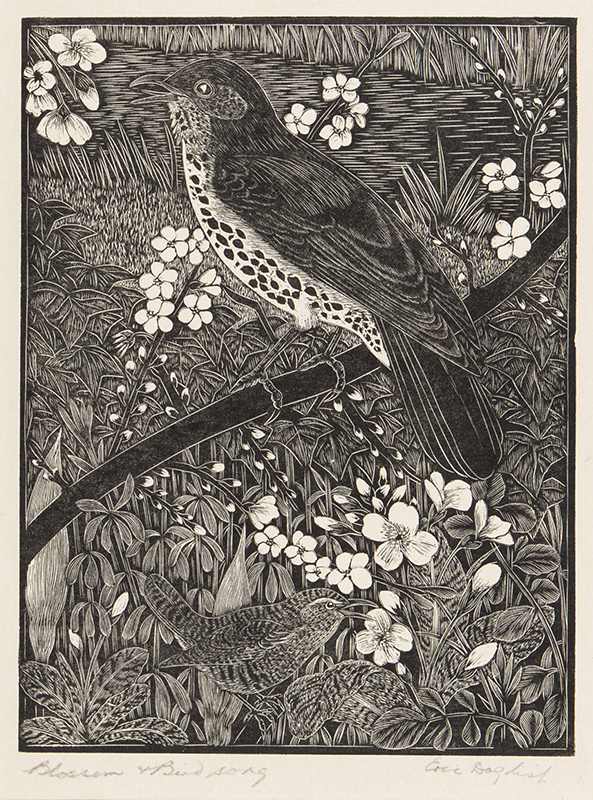 DAGLISH Eric Fitch (1892-1966) – ‘Blossom and Bird Song’. | ABBOTT and ...