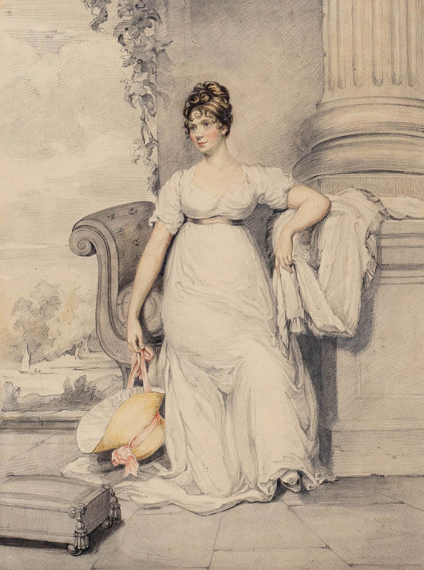EDRIDGE Henry A.R.A. (1768-1821) – Portrait of a Lady. | ABBOTT and HOLDER
