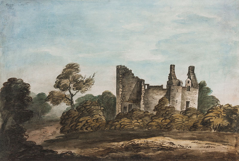EDMONDSON C. (Circa 1800) – Scottish Castle, probably belonging to the ...