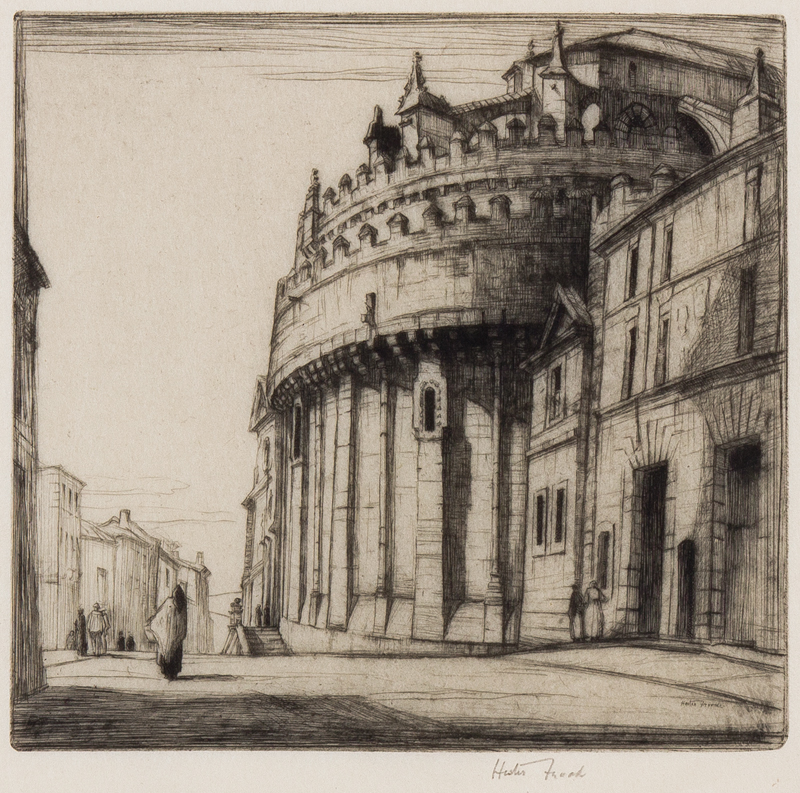 FROOD Hester (1882-1971) – Six etchings (Italy, France Spain and ...