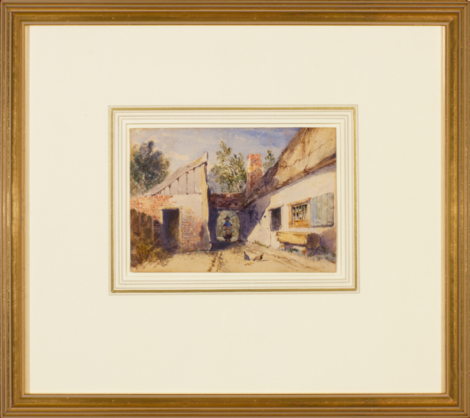 FIELDING Theodore Henry (1781-1851) – A French cottage. | ABBOTT and HOLDER
