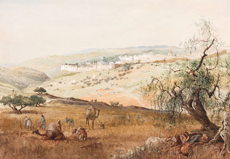 FENN Henry (1845-1911) – Holy Land. | ABBOTT and HOLDER