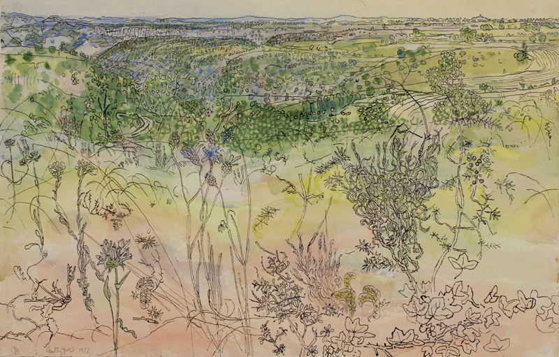 GROSS Anthony R.A. (1905-1984) – ‘Rocher de (?Las Roquas) avec ...