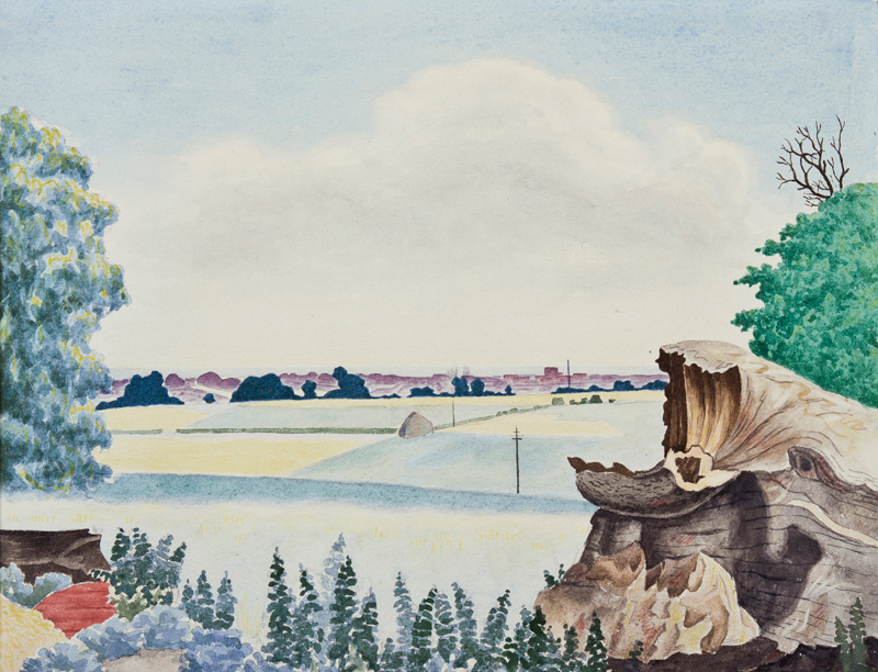 GRAHAM Fergus (1900-1968) – Kent. | ABBOTT and HOLDER