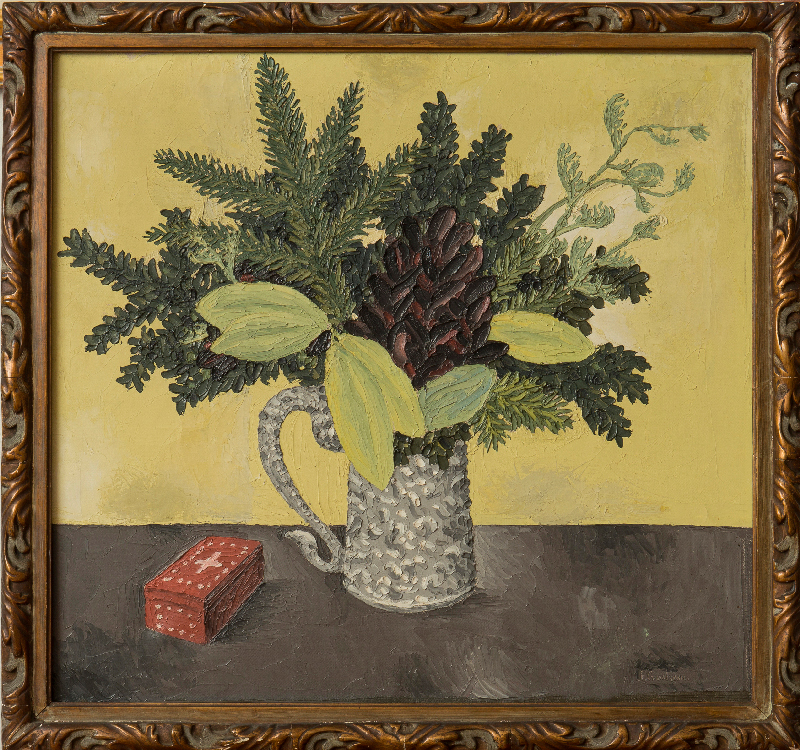 GRAHAM Fergus (1900-1968) – Still-life Oil on canvas. | ABBOTT and HOLDER
