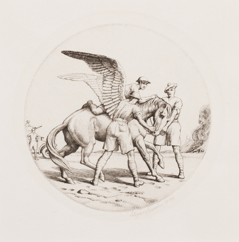 GOODEN Stephen R.A. (1892-1955) – Engraving. | ABBOTT and HOLDER