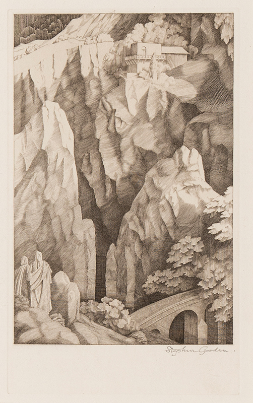 GOODEN Stephen (1892-1955) – The Gorge. | ABBOTT and HOLDER