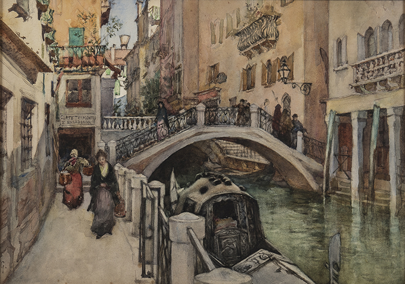 GOFF Robert R.E. (1837-1922) – Venice. | ABBOTT and HOLDER