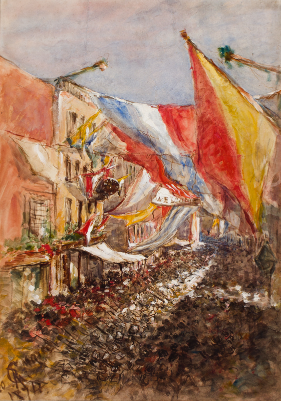 GOFF Colonel Robert Charles (1827-1922) – The entry of the Coldstream ...