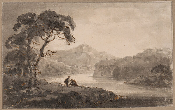 GILPIN Rev. William (1724-1804) – River landscape. | ABBOTT and HOLDER