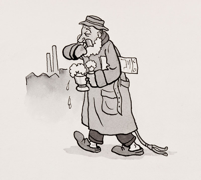 GILES Carl (1916-1995) – George. | ABBOTT and HOLDER