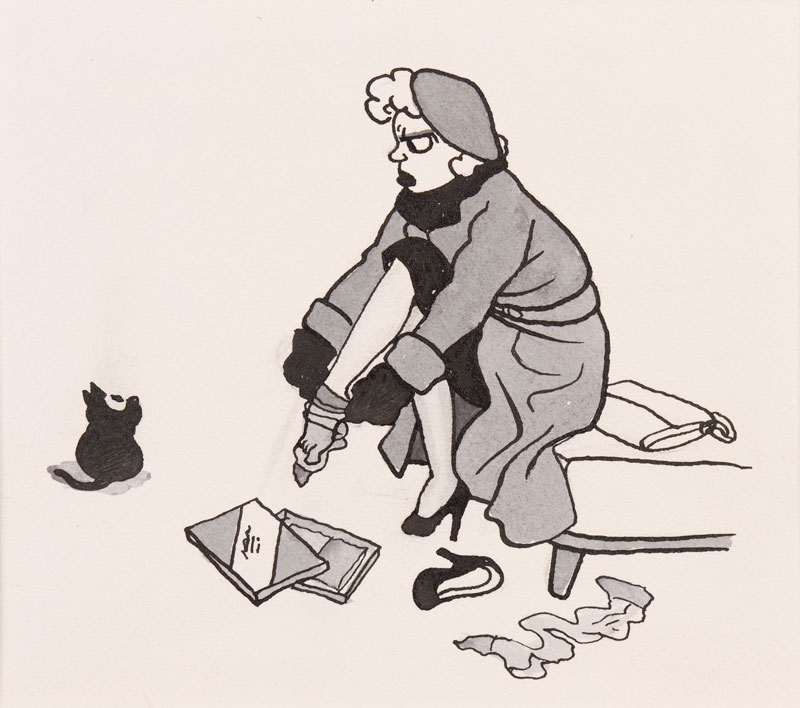 GILES Carl (1916-1995) – Anne, eldest of the Giles family daughters ...