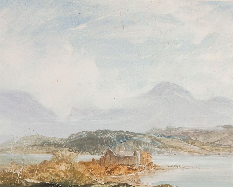 HUNT Cecil Arthur V.P.R.W.S. (1873-1965) – Argyllshire. | ABBOTT and HOLDER