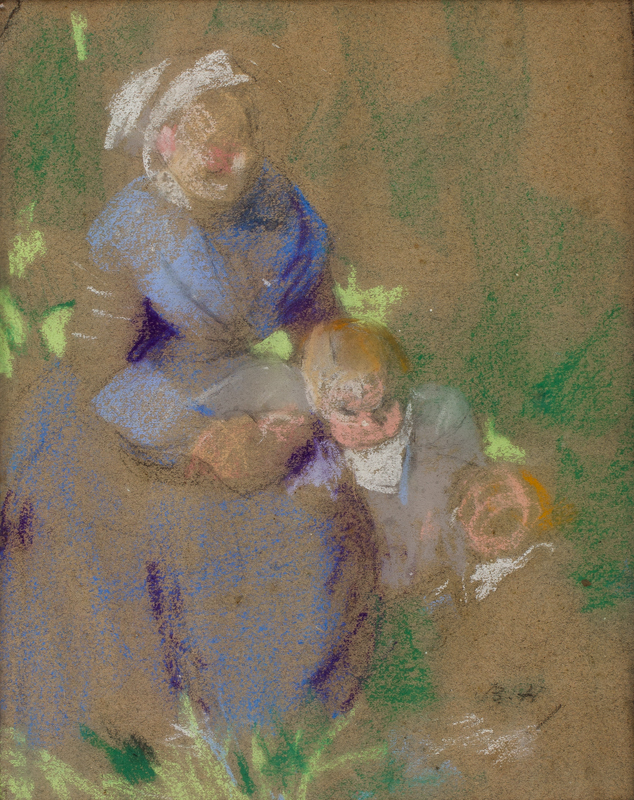 HOWE Beatrice (1867-1932) – ‘La vieille Nou-Nou’. | ABBOTT and HOLDER